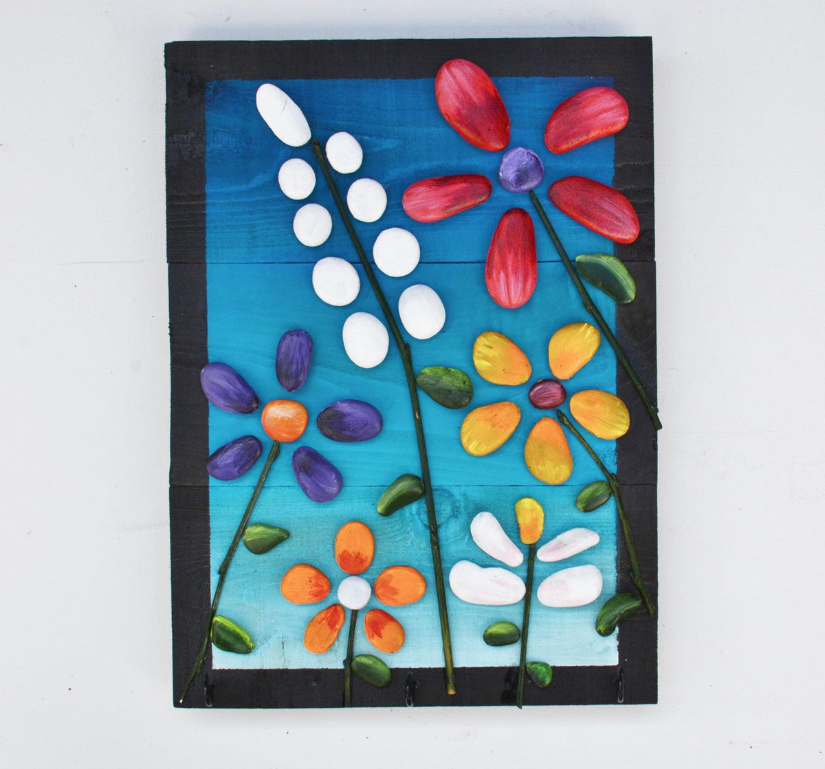 "Reclaimed Flowers" A rustic, reclaimed wood, and rock collection from ...