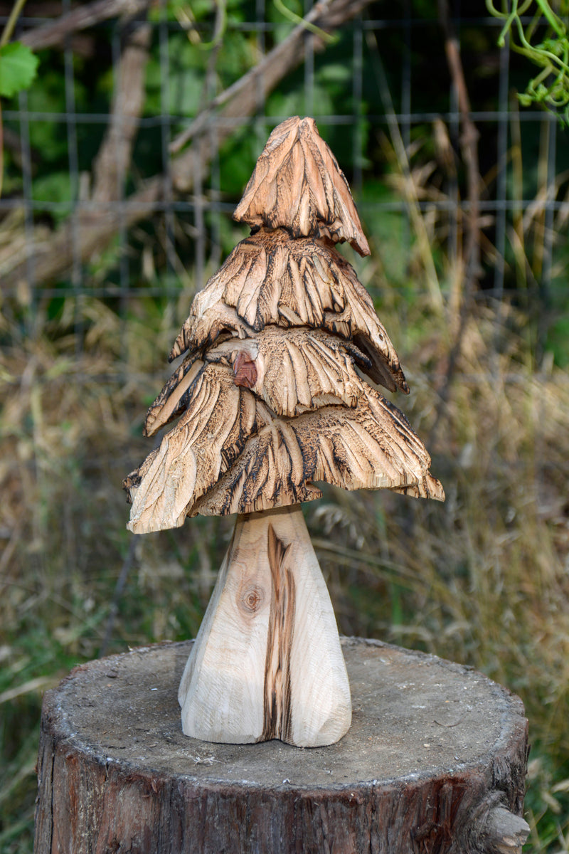 Copy of 14" Tree Sculpture | Chainsaw Carving from California Cedar Wo ...